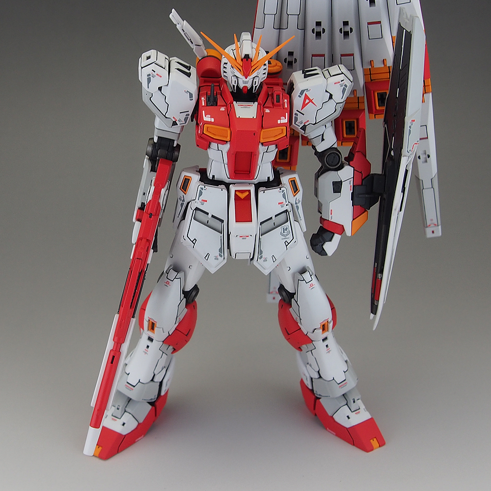 [完成品] RG RX-93 ν GUNDAM | テキトーオヤジノ墓 (旧テキトーモケイ)